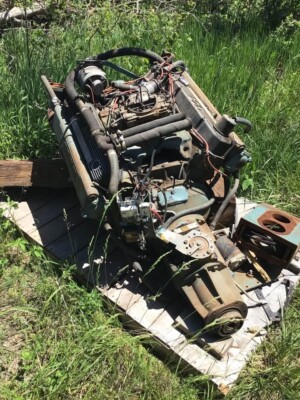 Chris Craft Model 283 Marine Engine Running take-out | eBay