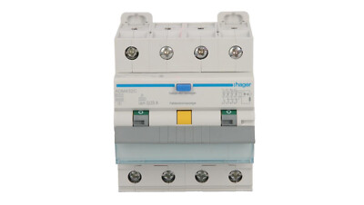 Residual overcurrent circuit breaker 4P B 32A 0.03A Type A 6kA RCBO ...