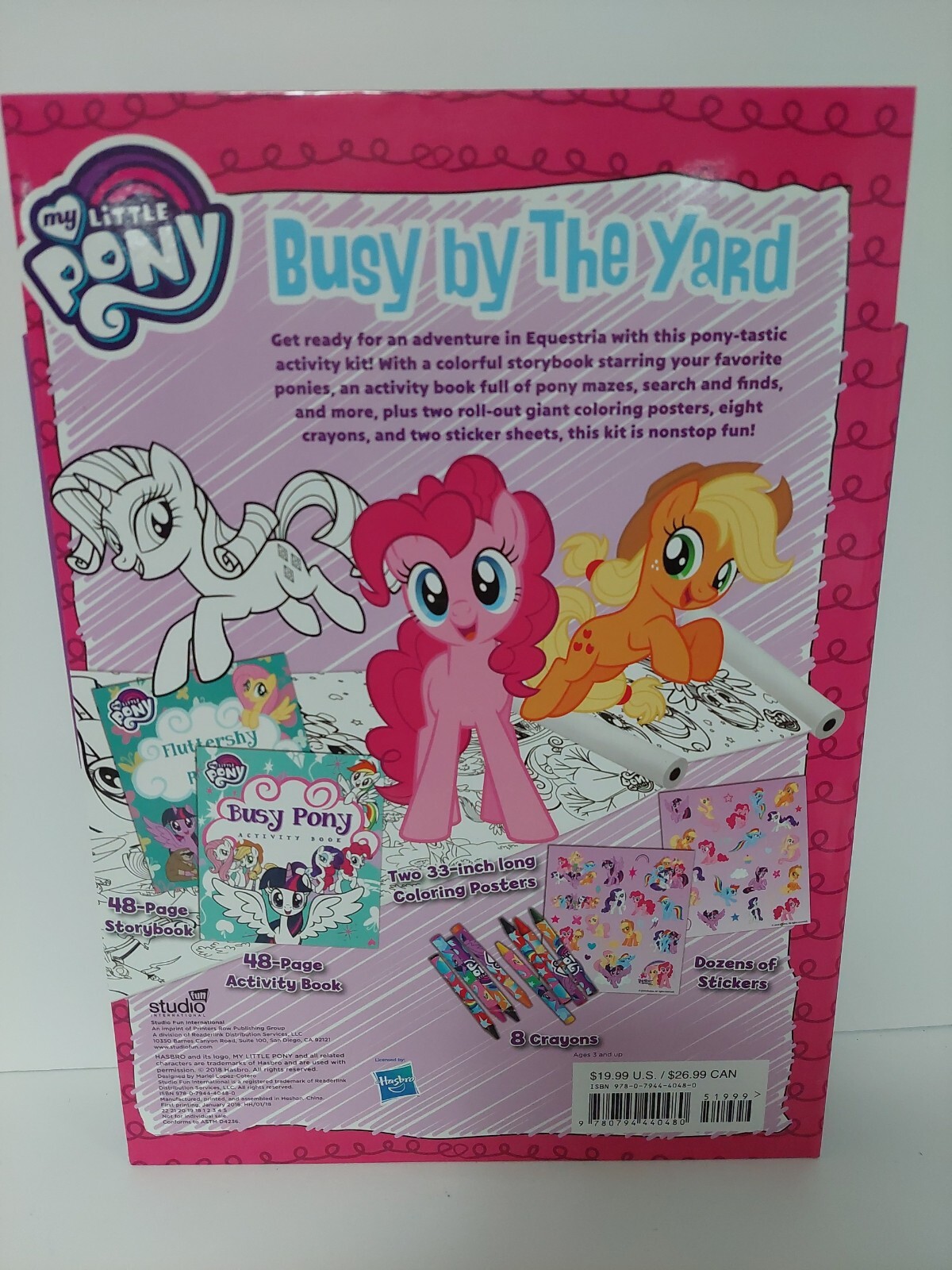 My little Pony/ Busy by the yard Activity Book | eBay