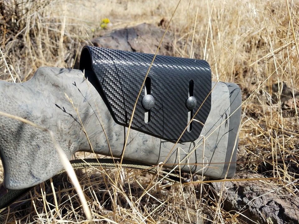 Best Premium Carbon Fiber Cheek Riser .125 Razor Rest Cheek Pad Rifle ...