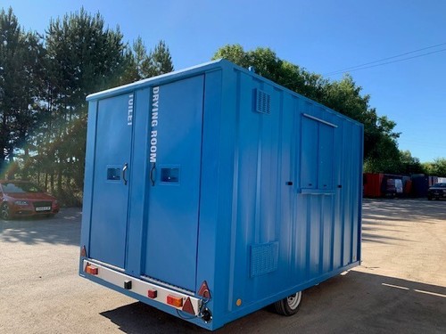 12ft Groundhog Mobile Welfare Unit -- Complete with 6kva generator ...