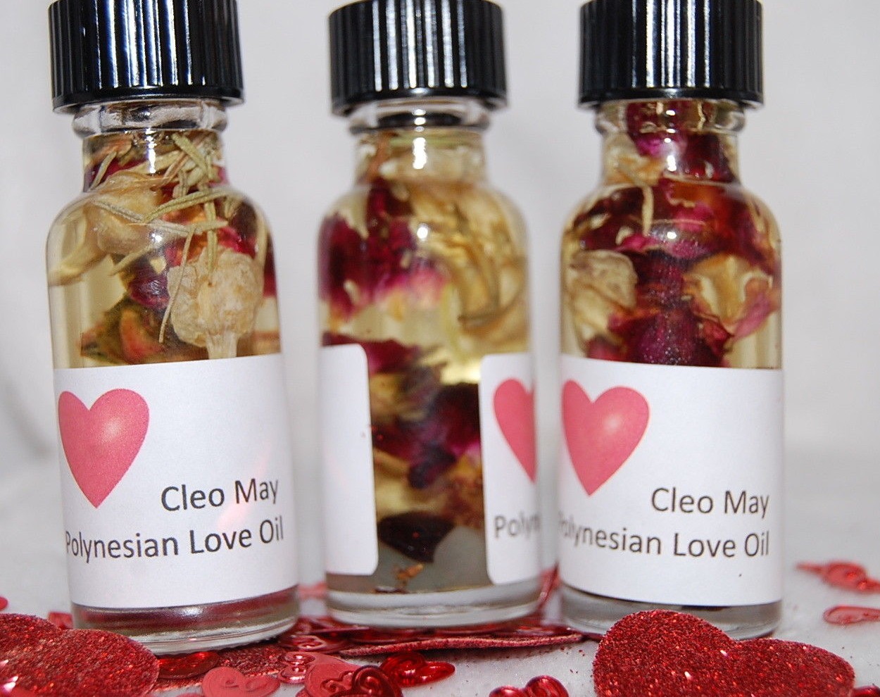 Cleo May Hoodoo Oil (1) 1/2 oz Bottle Powerful, Passion, Lust, Santeria ...