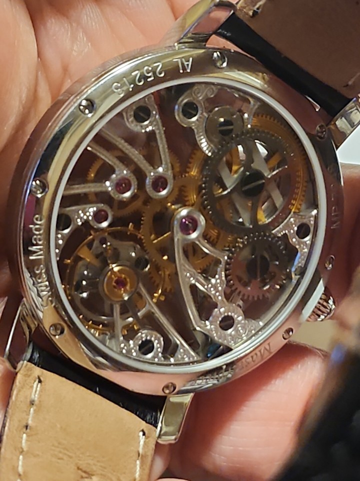 Maurice Lacroix Squelette Masterpiece Skeleton Dress Watch Automatic ...