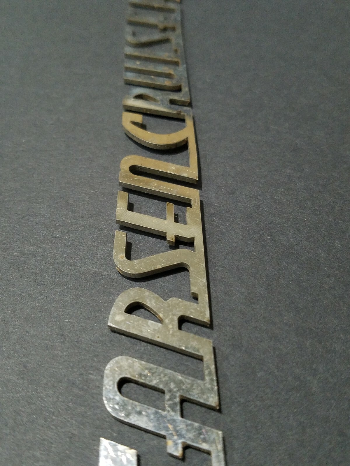 2002-2009 Chrysler PT Cruiser Emblem CARSEN CRUISER E&G *RARE METAL ...