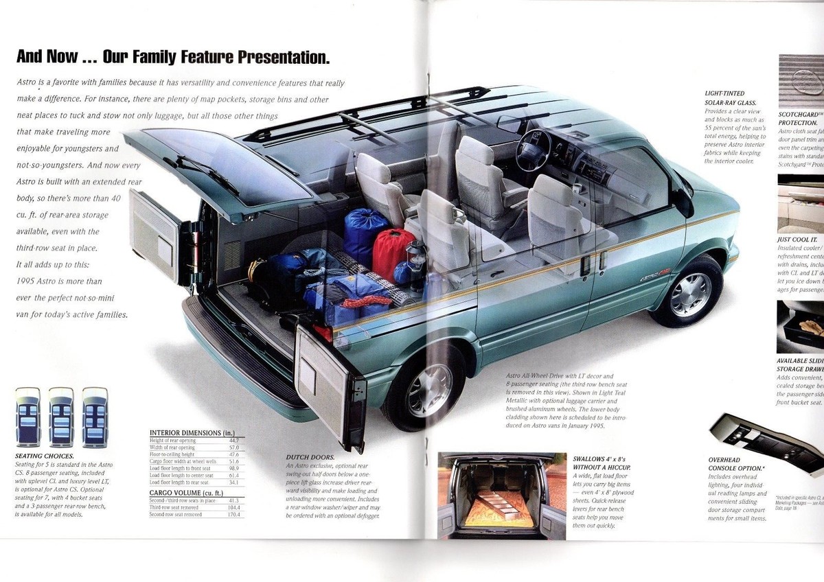 Astro Van Interior Dimensions - Infoupdate.org