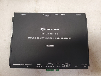 Crestron HD-MD-400-C-E Multiformat Switch and Receiver | eBay