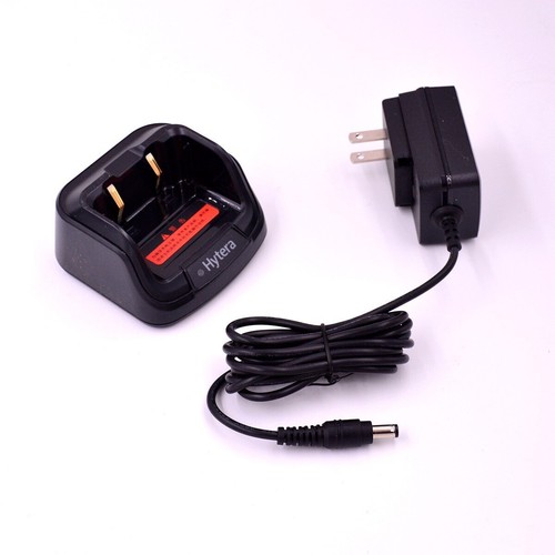 Hytera Desktop Charger Base & AC Plug Adapter for BD610 BD500 BD510 ...