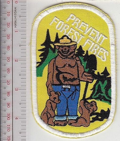 Smokey the Bear USFS US Forest Service Smokey Says ''Prevent Forest Fir ...