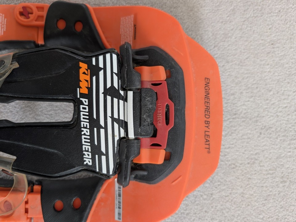 Leatt 5.5 Neck Brace KTM edition, L/XL, Downhill Motocross Enduro ...