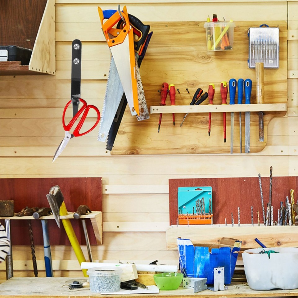 8 PCS Hanging Basket Brackets Wall-mounted Iron Flower J-Shape Hook ...