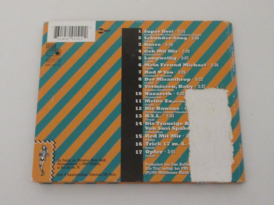 De La Ärzte – Planet Punk / Metronome – 529 151-2 CD Album | eBay