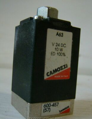 Camozzi, FIXED INTERFACE VALVE 24V 50/60 HZ N/C 600-457-A63 | eBay