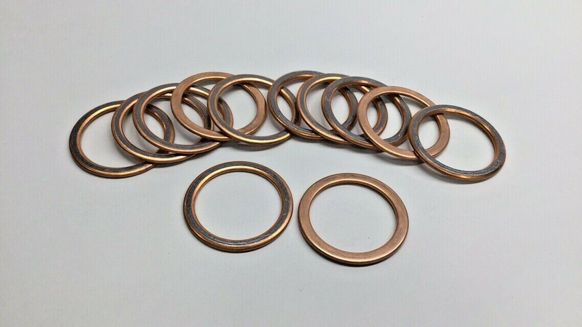 Argo Packing 9810451 Copper Gasket Washer 1-11/32"x 1-23/32"x 3/32 ...
