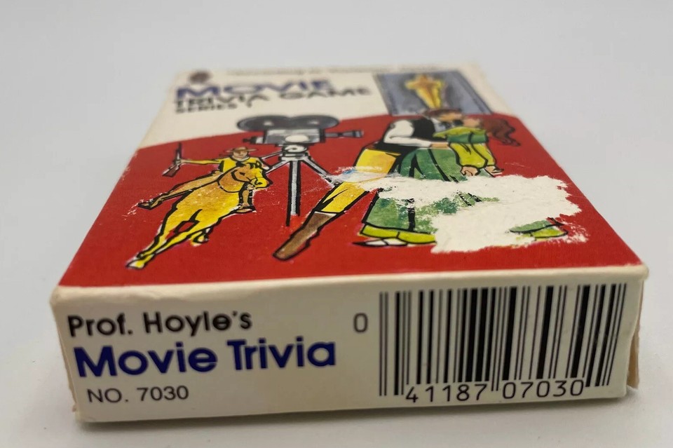 Vintage 1984 “Professor” Hoyle Movie Trivia Card Game Series #1 | eBay