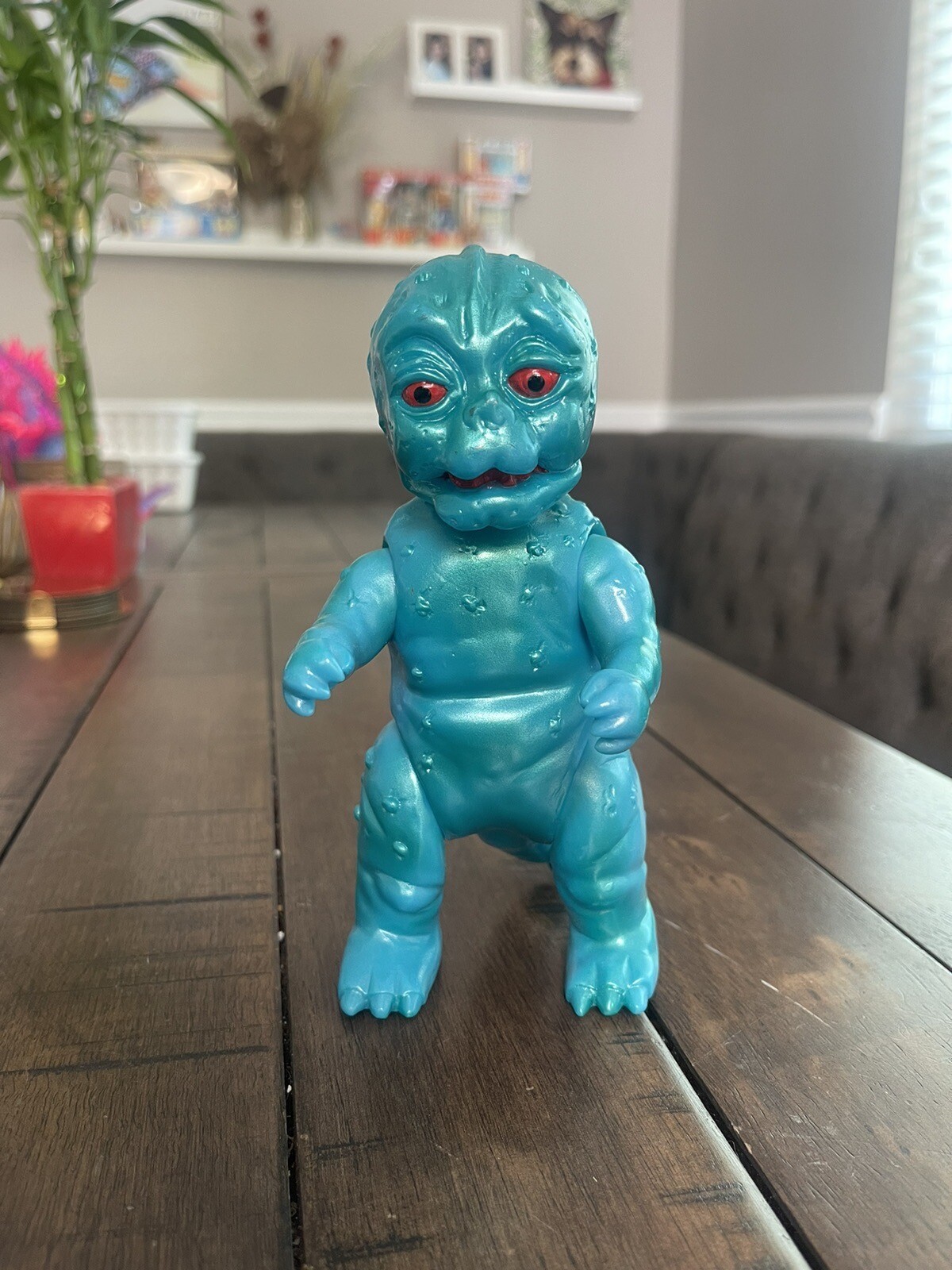 Sofubi Marusan Minya Minilla 1999 Red Eyes 6.5” Used Great Condition | eBay