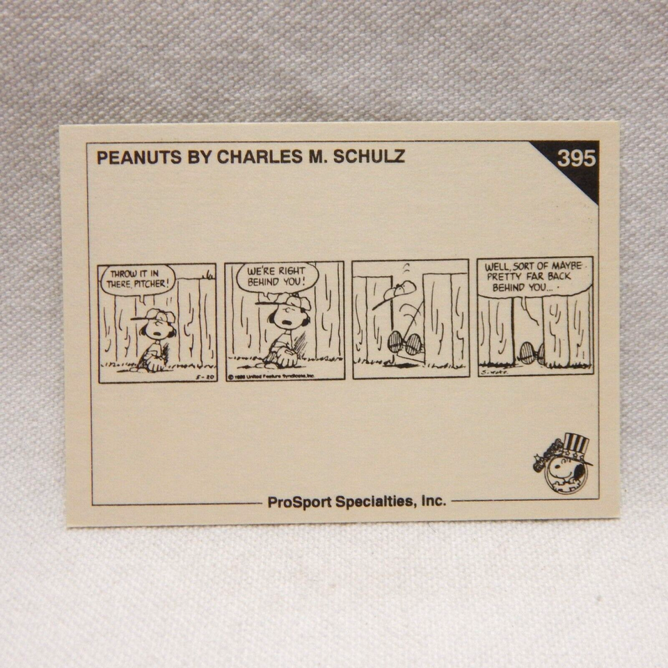 SALLY CHARLIE BROWN CHARLES M. SCHULZ PEANUTS TRADING CARD #395 | eBay