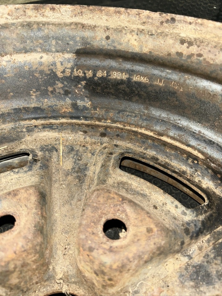 Pontiac Rally II Wheel Rim 14 x 6" GTO LeMans Tempest Firebird | eBay