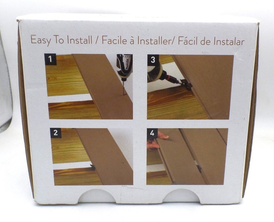 TIMBERTECH CLOCFAST CONCEALOC BROWN CLIP DECK HIDDEN FASTENER 175PC ...