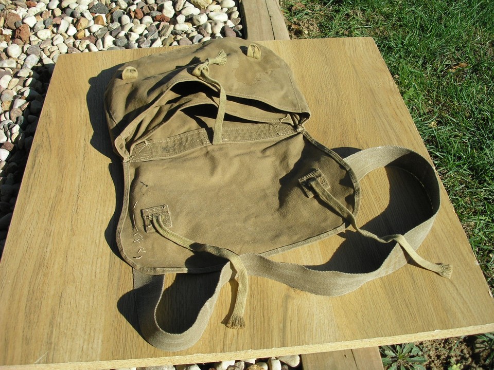 WW2 Imperial Japanese Army EM-NCO Soldier Bread Bag Haversack IJA w ...