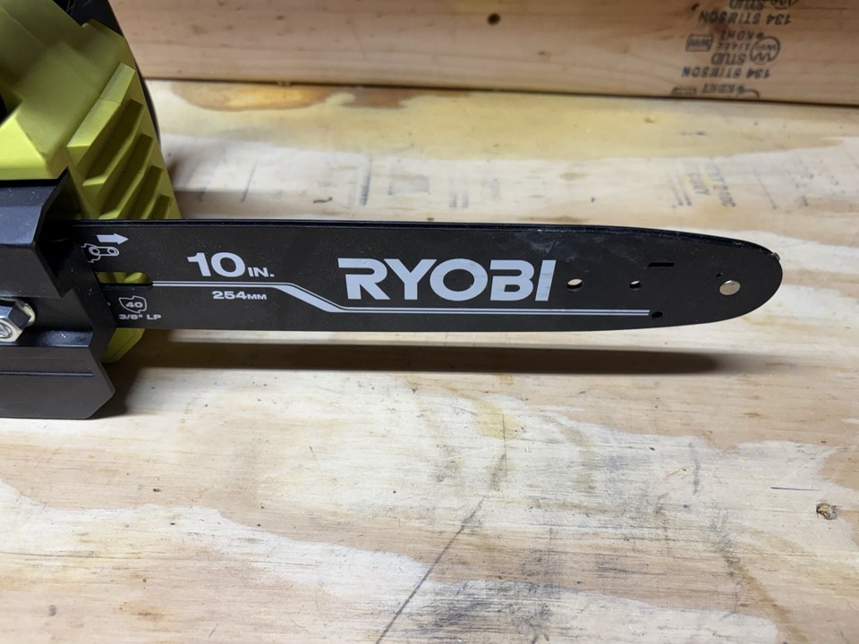 Ryobi P2502 18v Brushless Chainsaw (no chain or oil cap)****** | eBay