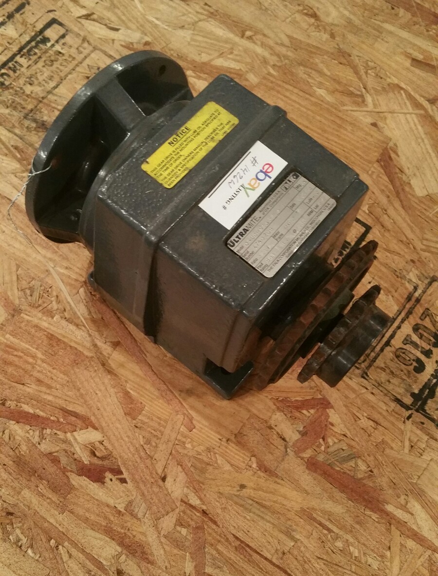 UltraMite 04UCBNZA32 Gearbox 32:1 Ratio #1426WE30PR6 | eBay