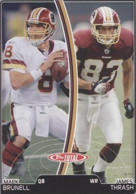 2007 Topps Total - Mark Brunell, James Thrash #263 Silver for sale ...