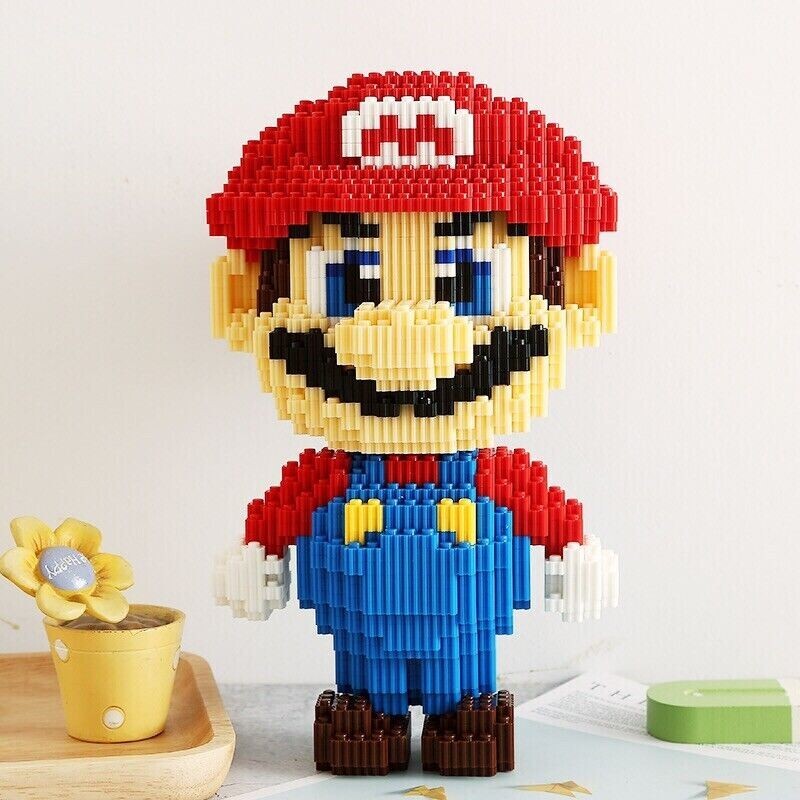 Super Mario Magic Blocks Set 4580 Pcs 3D DIY Mini Building Blocks Game ...