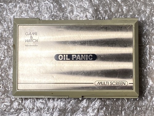 Nintendo Game Watch Multi Screen Oil Panic Op-51 Japanese Version | eBay