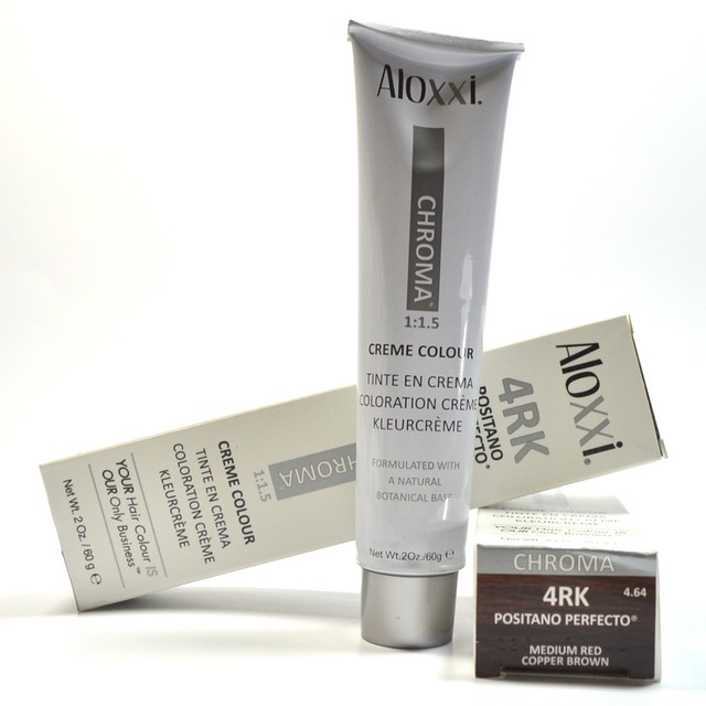 Aloxxi Chroma Creme Colour # 4RK 2oz (TWO TUBES ) | eBay