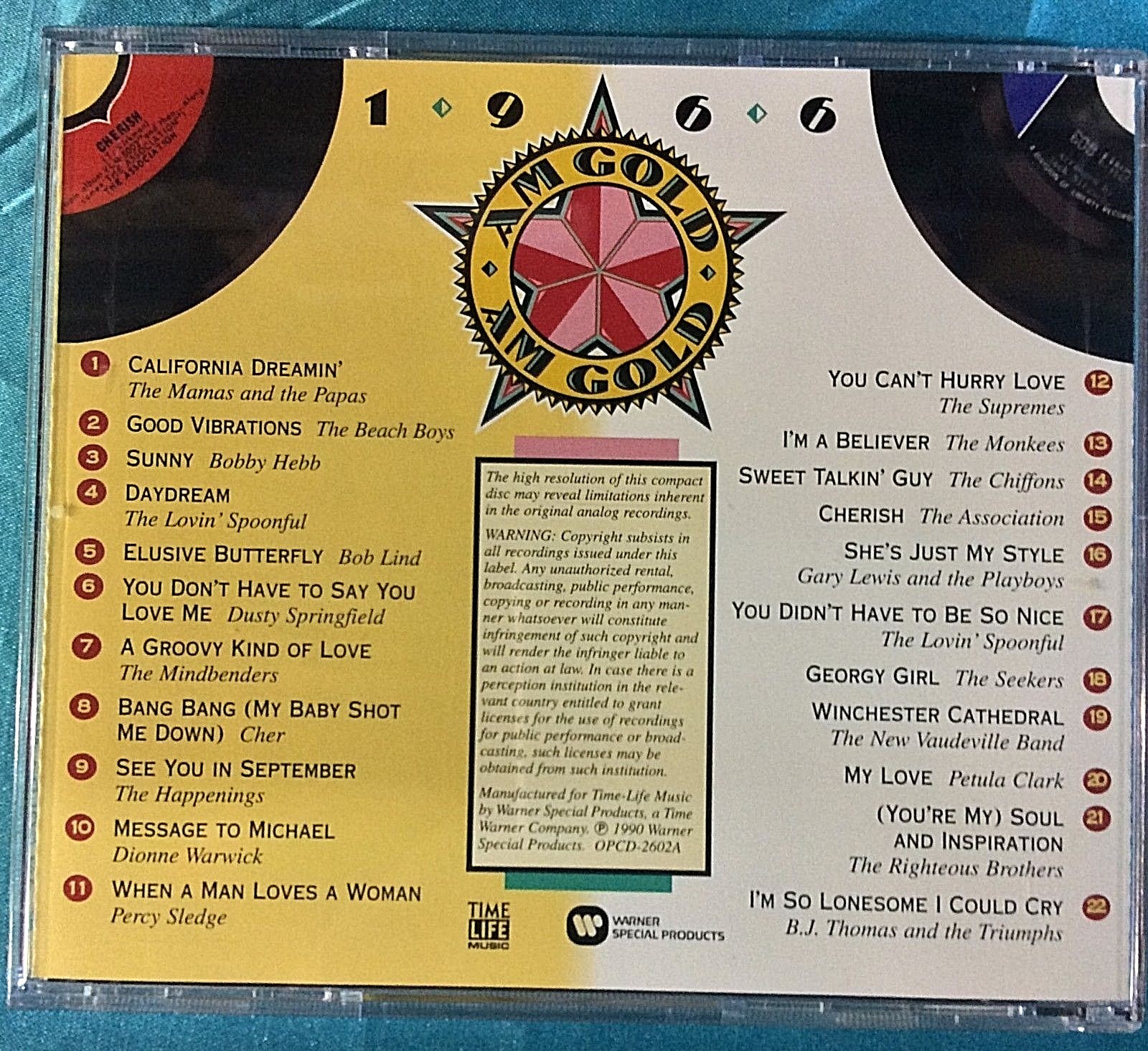 TIME-LIFE AM GOLD 4 CD Lot 1965- 1966- 1967- 1969 | eBay