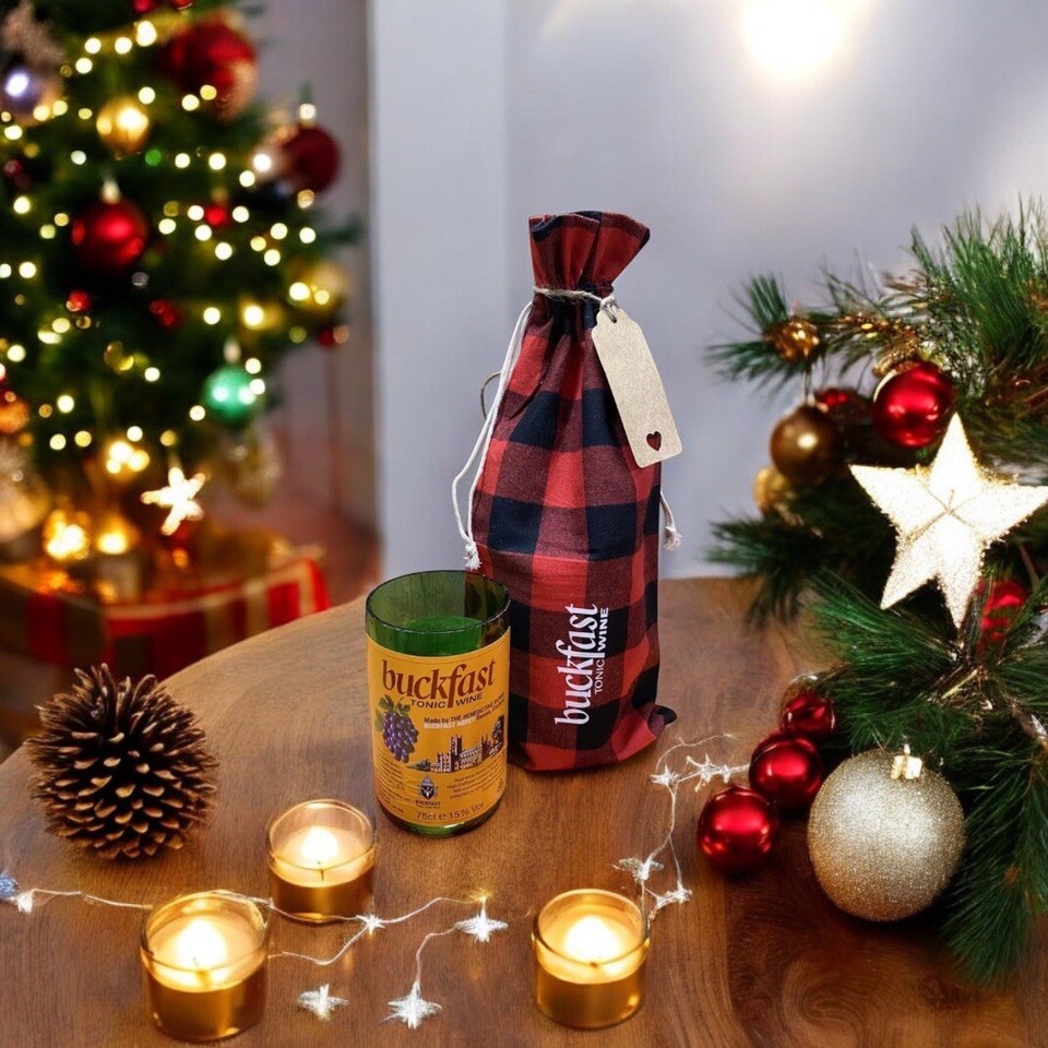 Buckfast Drinking Glass with gift bag | Birthday | Novelty | Christmas ...