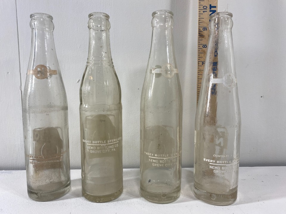 4 - Nemo Beverages Grove City PA. 7 oz ACL Soda Elephant Graphic Mercer ...