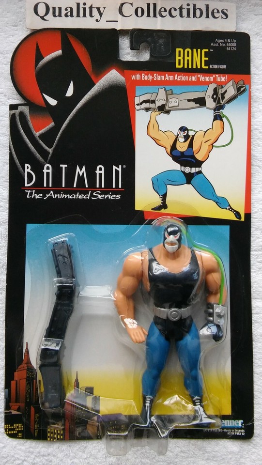1994 BATMAN THE ANIMATED SERIES ~ BANE ACTION FIGURE With Body-Slam Arm ...