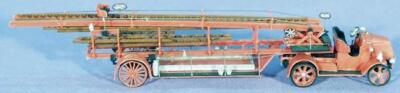 HO Scale Jordan Highway Miniatures 1923 Mack LADDER Truck KIT 1/87 New ...