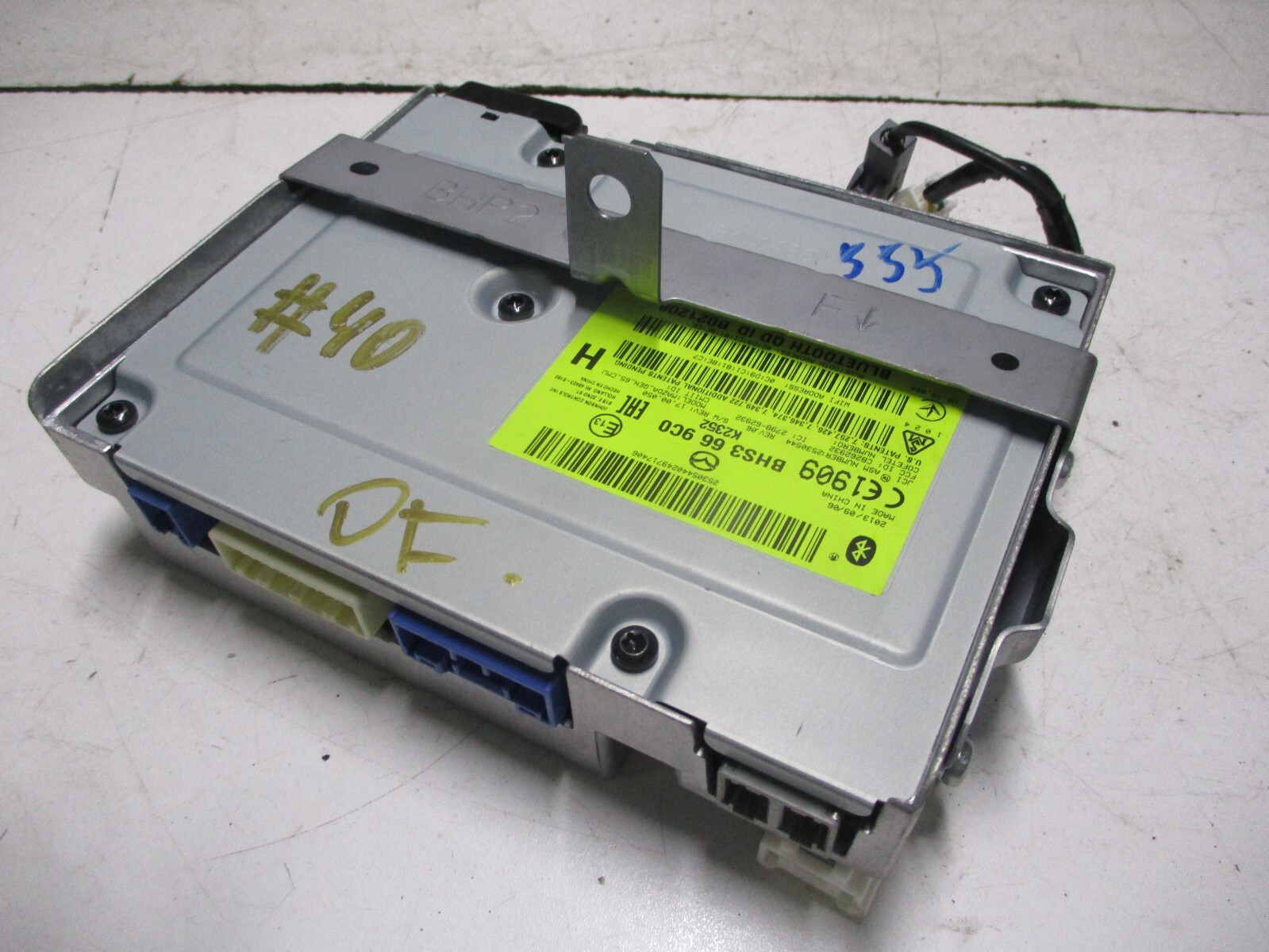 Mazda 3 Mk3 Bluetooth Control BHS3669C0 Module Unit Hatchback 2015 ST40 ...