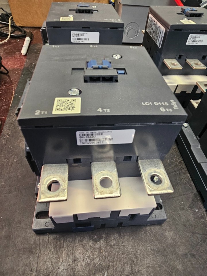 4PC SCHNEIDER ELECTRIC LC1D115 CONTACTORS, 250A, 1000V | eBay