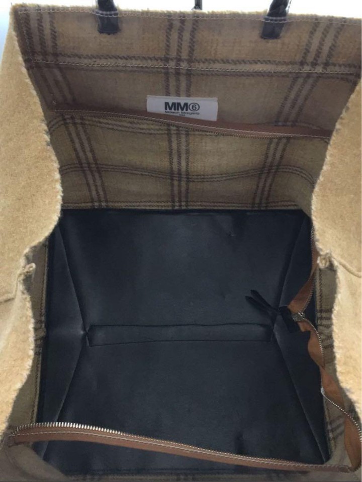 Maison Margiela Tote Bag/Wool/Cml// Women Bag Original LTD Collection Accessory | eBay