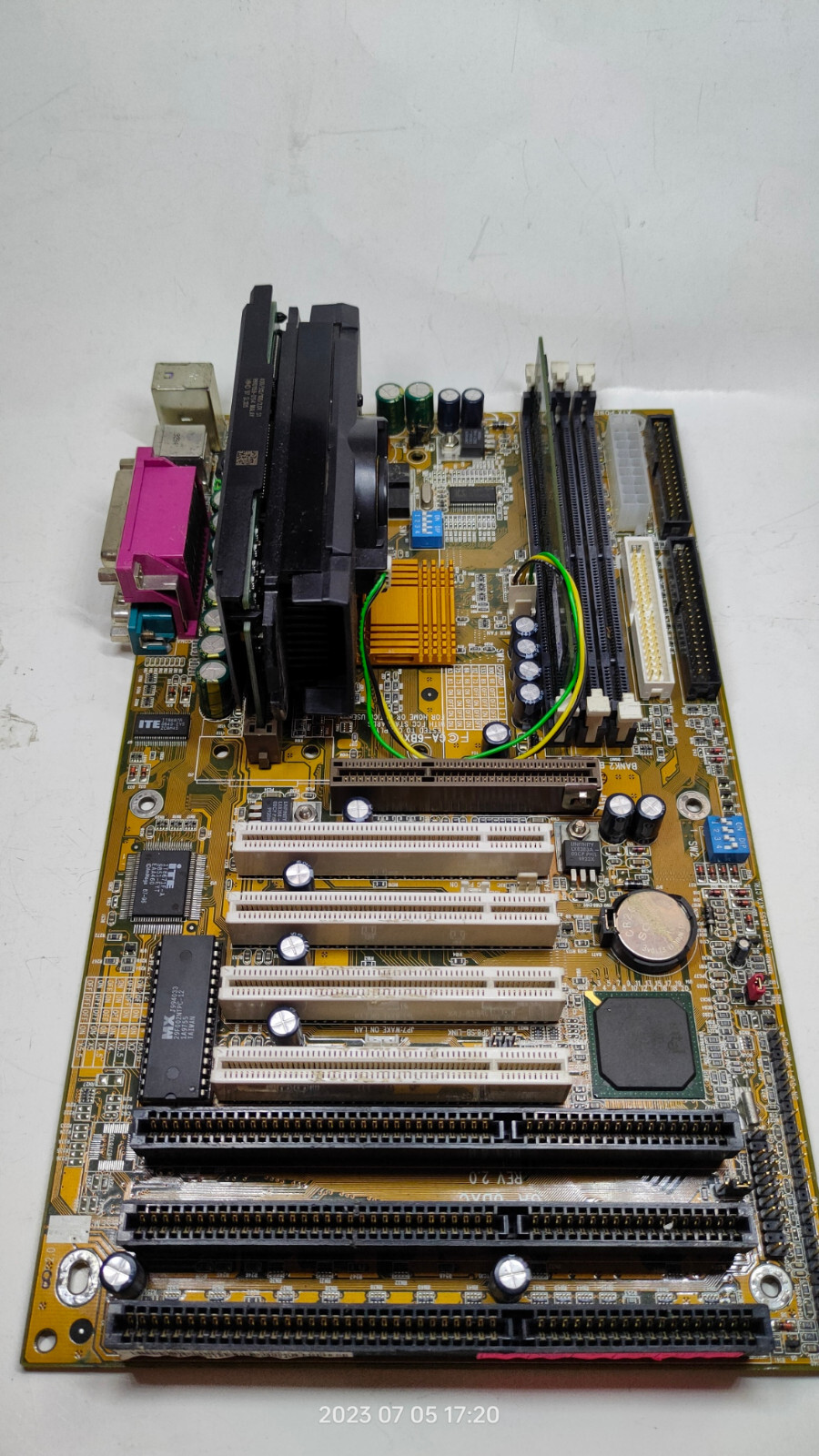 Legendary SET ASUS P3B-F Slot 1 ATX Motherboard + CPU / 256 MB & BONUS ...