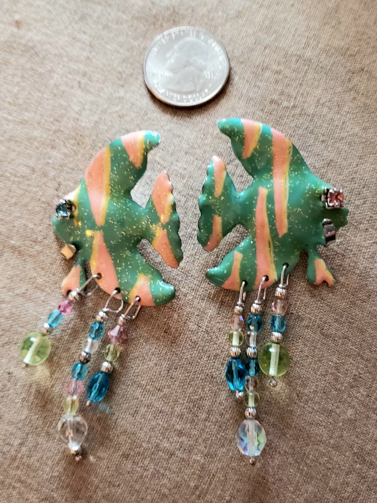 Vintage 1988/89 Lunch at The Ritz Fish Pierced 3 1/2"… - Gem