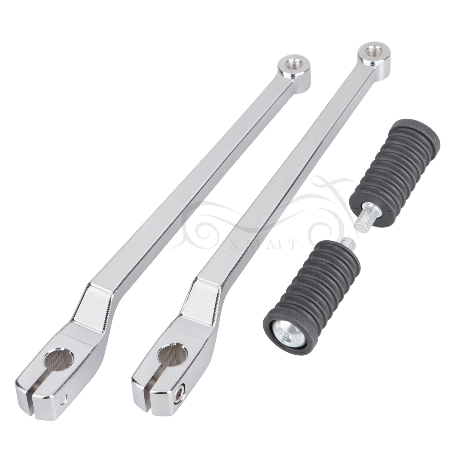 9.84" Extended Heel Toe Shift Lever W/Shifter Peg For Harley Softail ...