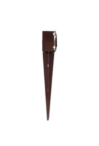 DRIVE IN POST ANCHOR GARDEN FENCE SPIKE 100mm X 100mm X 600mm HEAVY ...