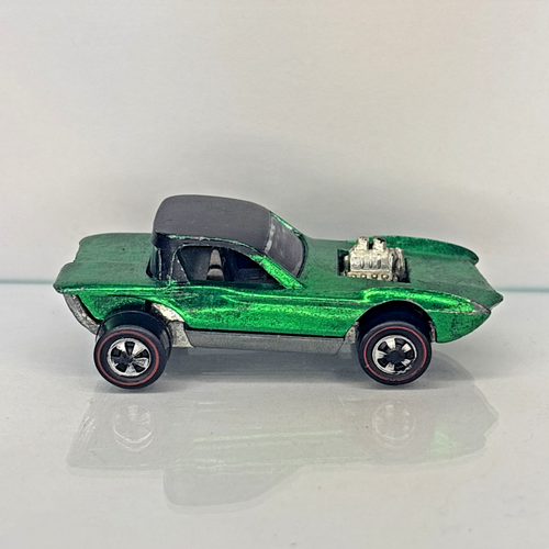 🔥 Hot Wheels Redline Python Green U.S. Vibrant Paint! Nice Original 16 ...
