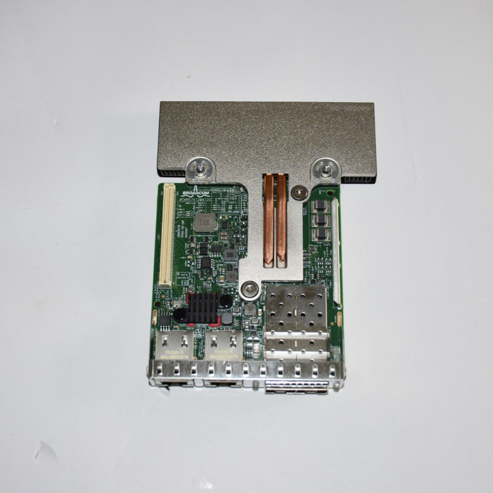 Dell Broadcom 57412 2x10GbE SFP+ & 2x1GbE RJ45 RNDC Network Daughter ...