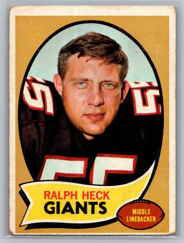1970 Topps #127 Ralph Heck | eBay