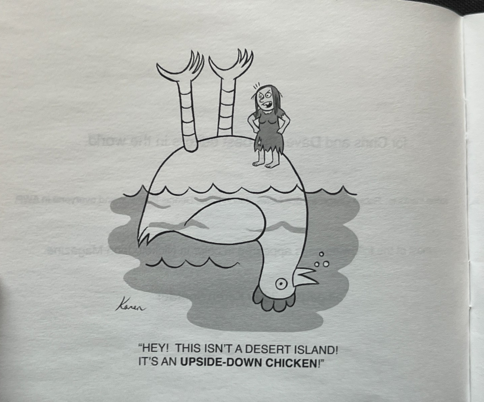 Gags for kids by Karen Sneider, Single panel gag mini comic. 2009 | eBay