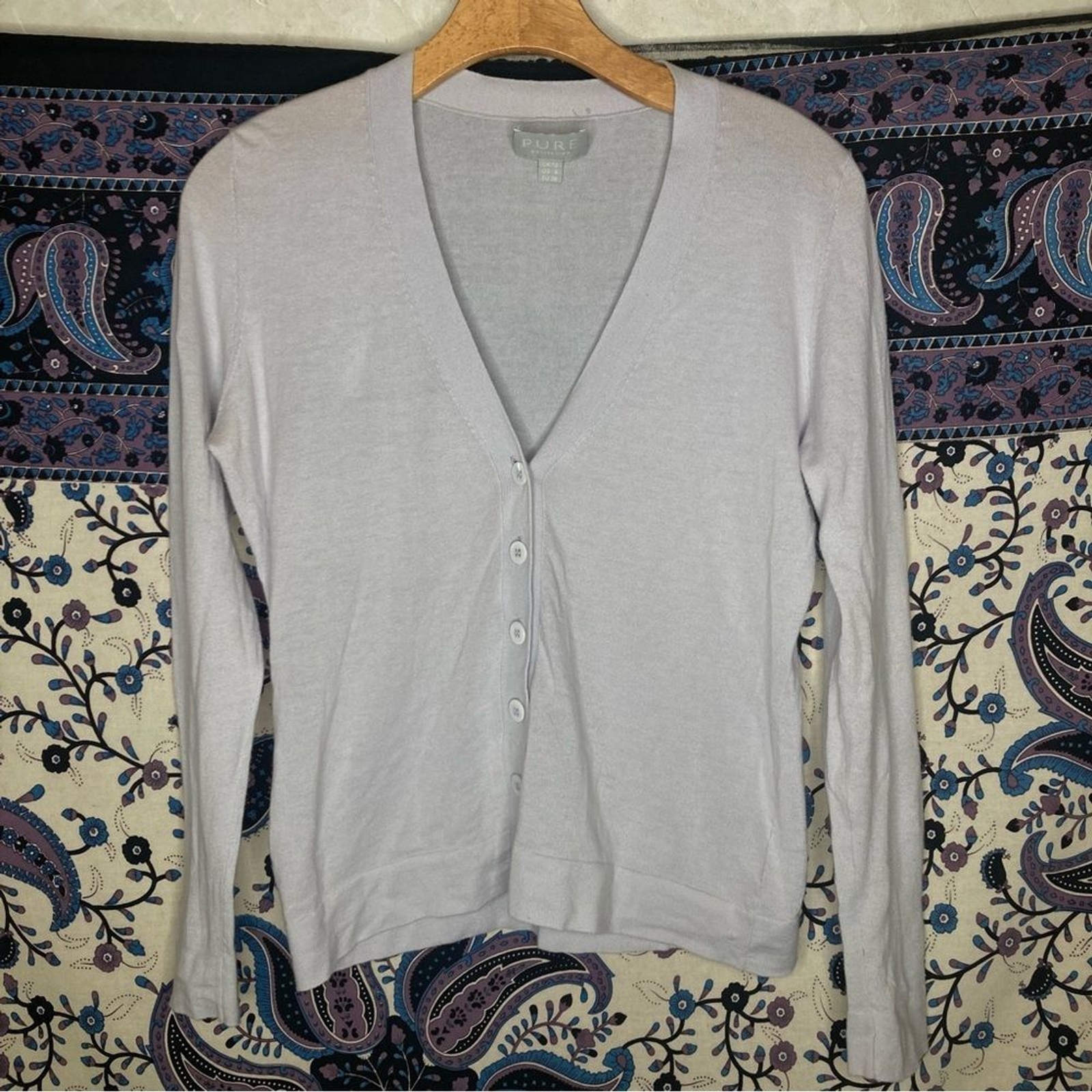 Pure collection cotton cardigan - Gem