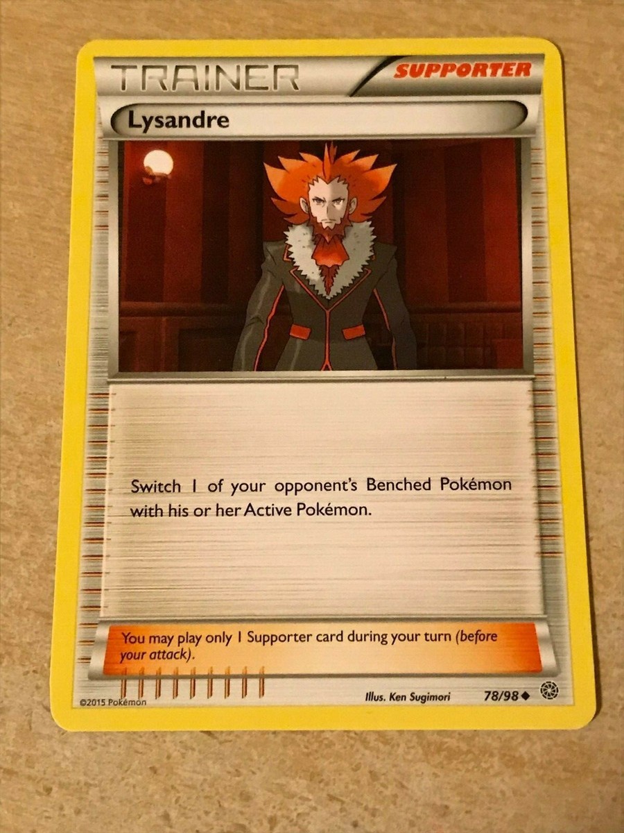 Lysandre Pokemon Kort Lysandre | Pokémon Wiki | Fandom