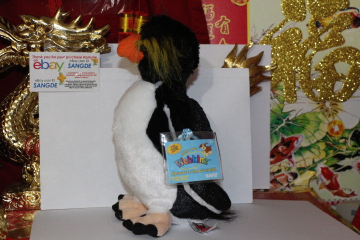 WEBKINZ ROCKHOPPER PENGUIN.COMES WITH SEALED/UNUSED CODE/TAG-NICE GIFT | eBay