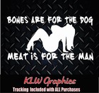 Meat is for Man Decal Sticker Car Turbo Diesel Truck 6.7L 6.6L JDM Mud ...