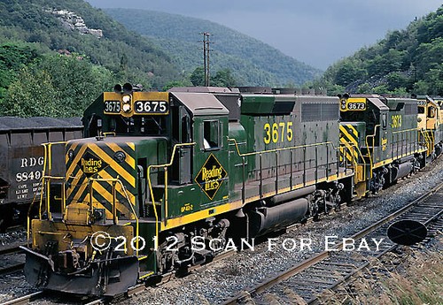 RDG Reading Railroad GP40-2 '1/2-Acre Post Card' MINT | eBay